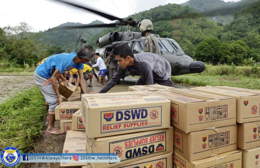 Typhoon Carina: Helicopter Rescues and Humanitarian Response in the ...